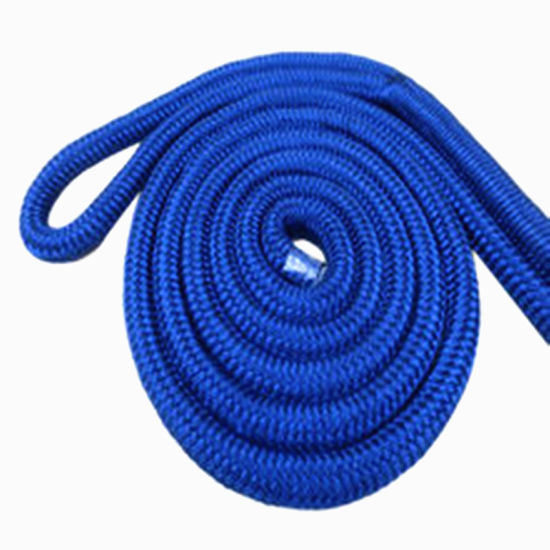 Double Braid Nylon Rope with Eyes Splice at Both Ends - Buy Marine Rope ...